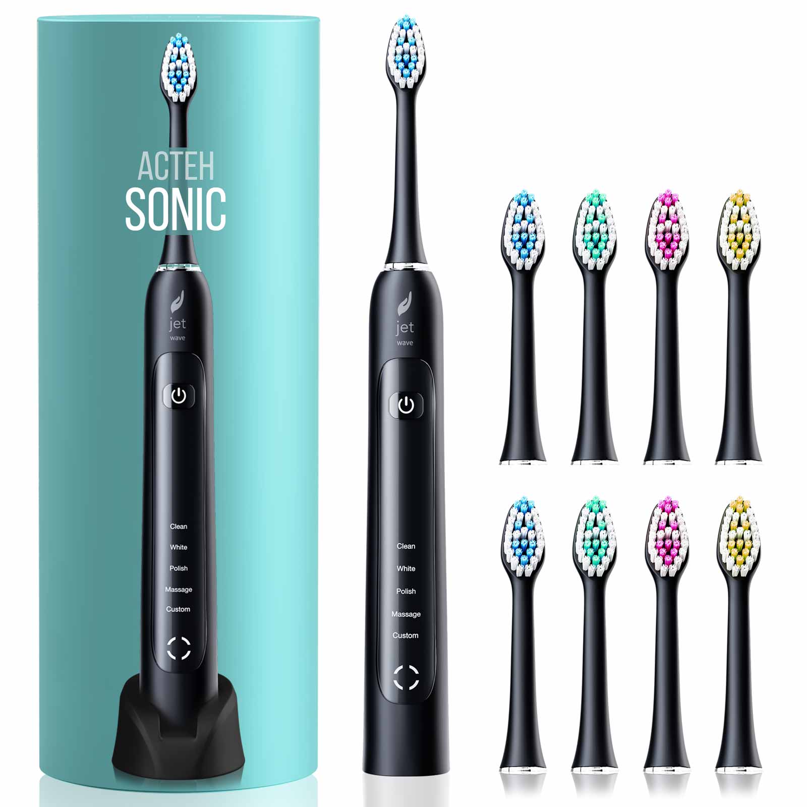 Acteh Toothbrush jetWave Sonic Toothbrush